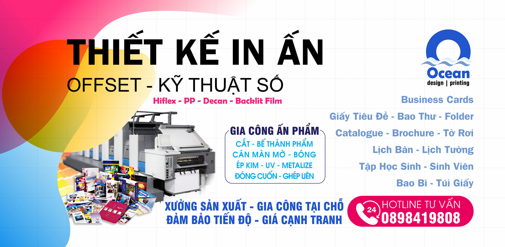 Giới thiệu - OCEAN - Design & Printing